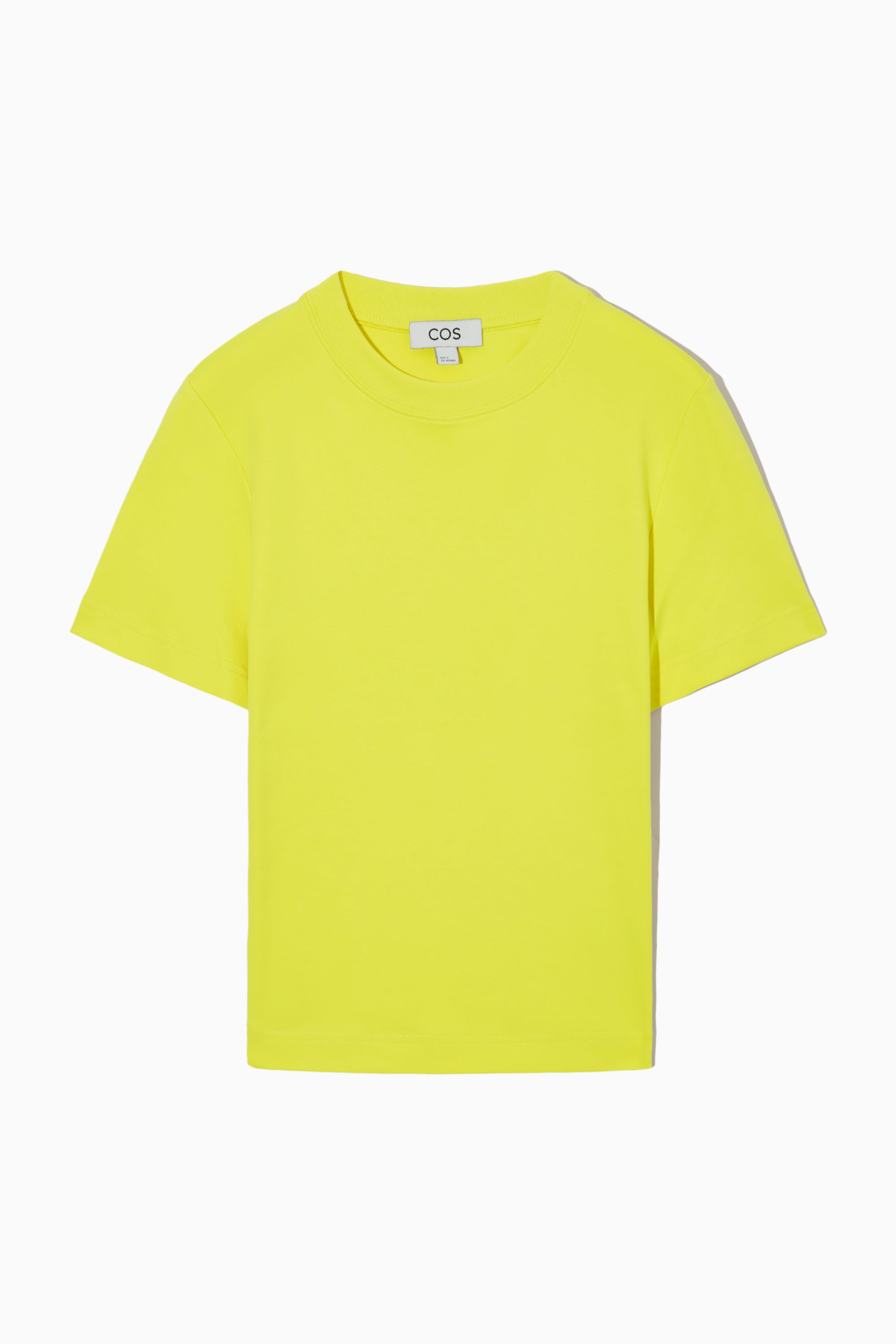 CLEAN CUT T-SHIRT - YELLOW