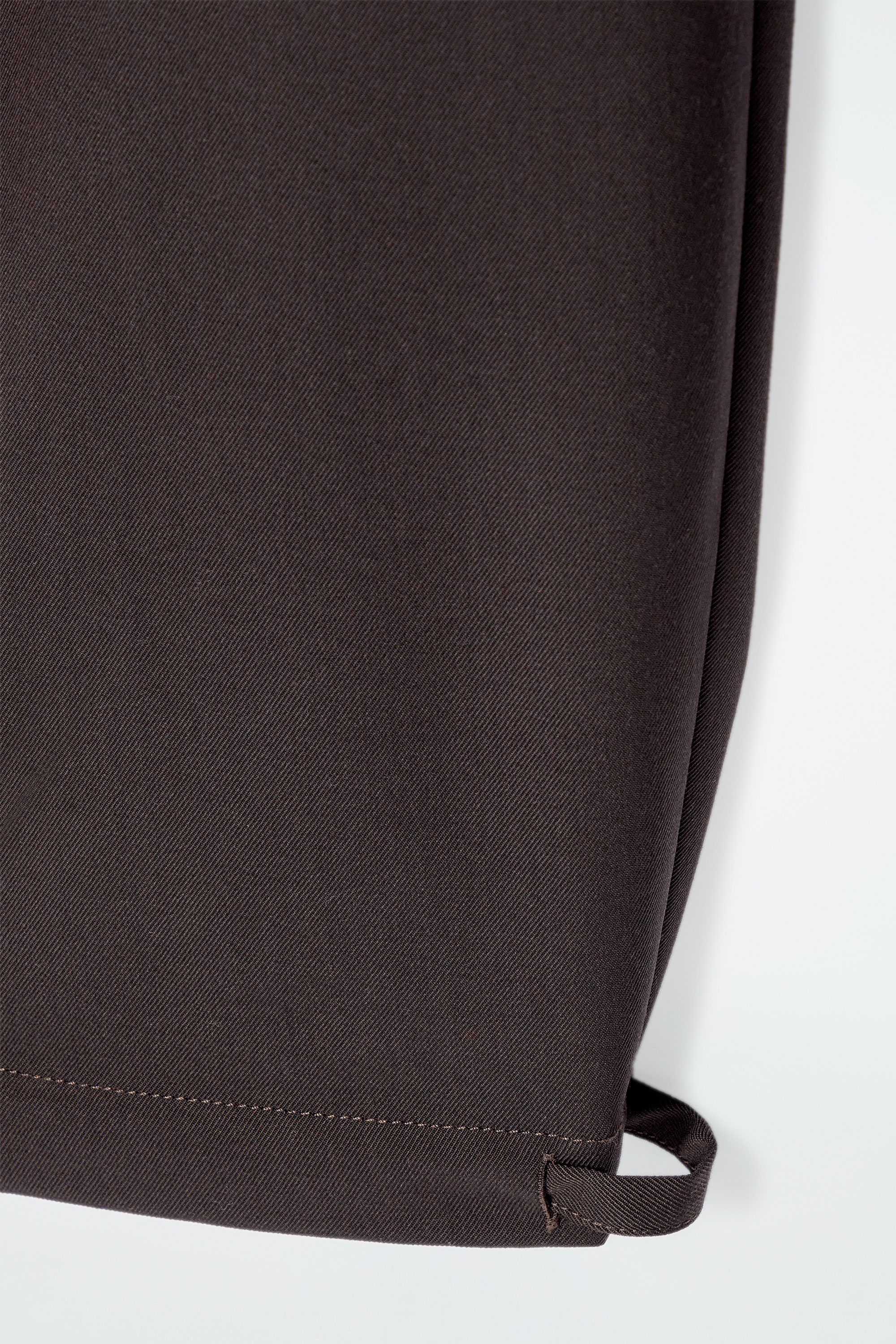 Cos DRAWSTRING TWILL BARREL-LEG TROUSERS | King's Cross