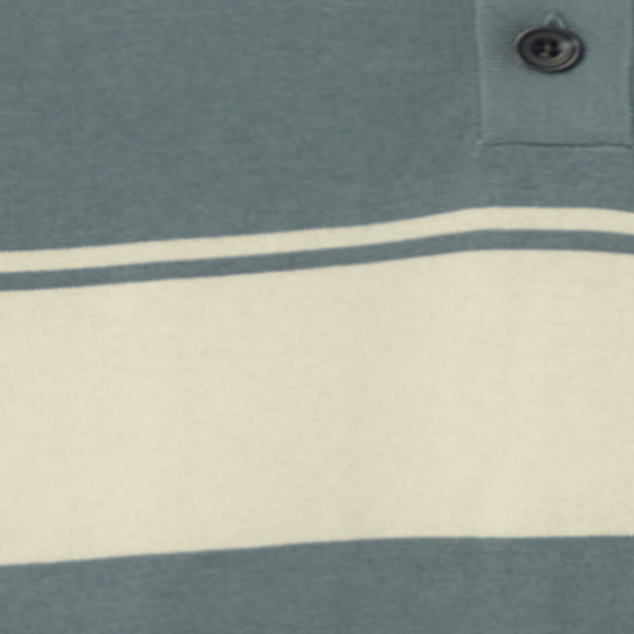 OVERSIZED STRIPED POLO SHIRT - TURQUOISE / STRIPED OVERSIZED STRIPED POLO SHIRT - TURQUOISE / STRIPED
