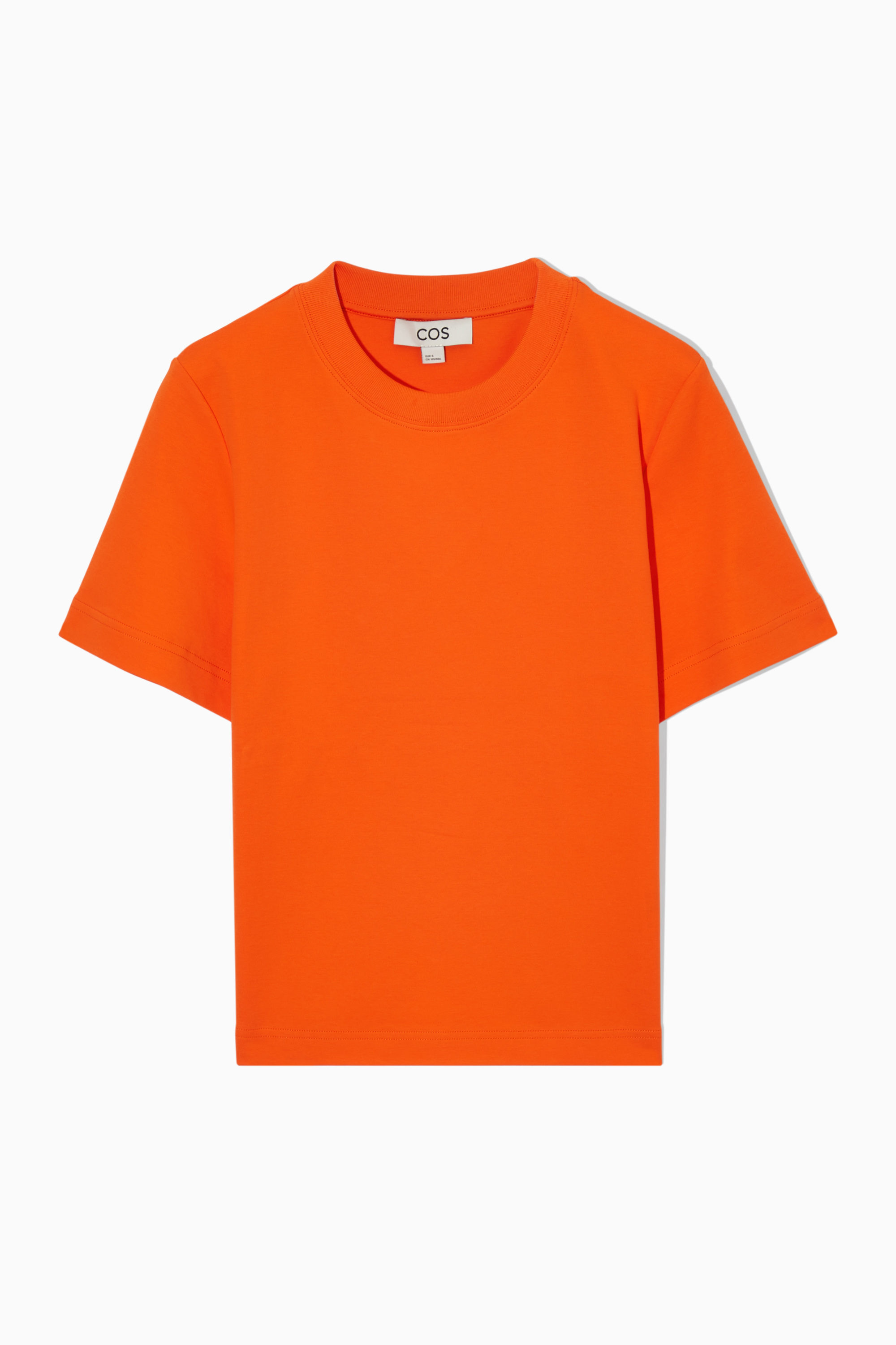 CLEAN CUT T-SHIRT - ORANGE