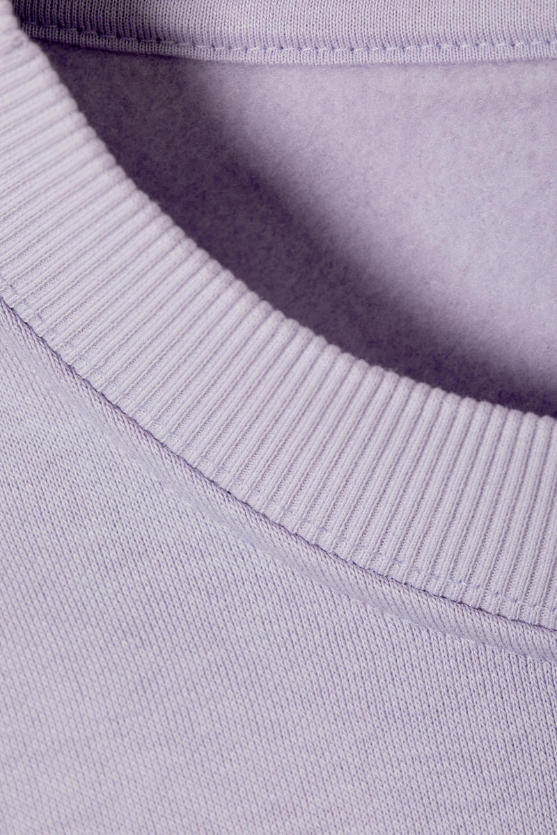 standard midweight sweatshirt - Light Dusty Purple | Weekday GB