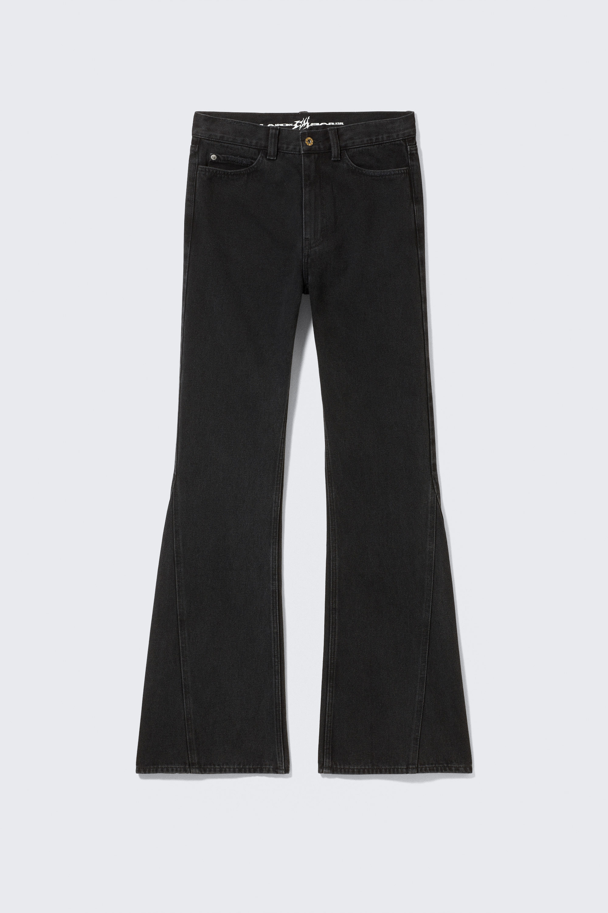 cm x lb boo bootleg washed black unisex jeans - Verwaschenes Schwarz ...
