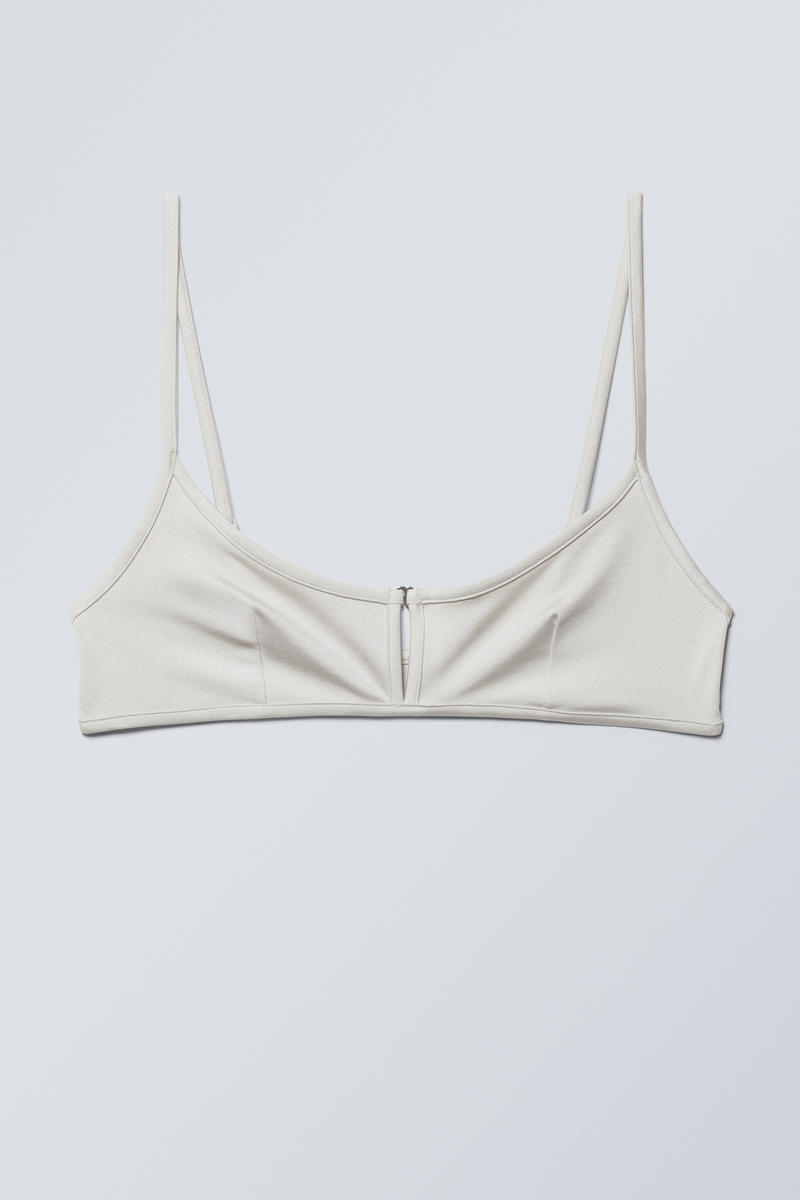 front buckle bikini top - Dusty Mole | Weekday EU