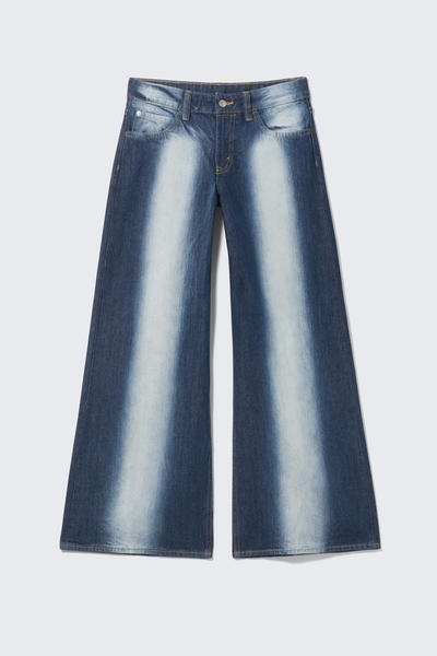 poser regular waist loose wide jeans - Blue Spray | Cheap Monday GB