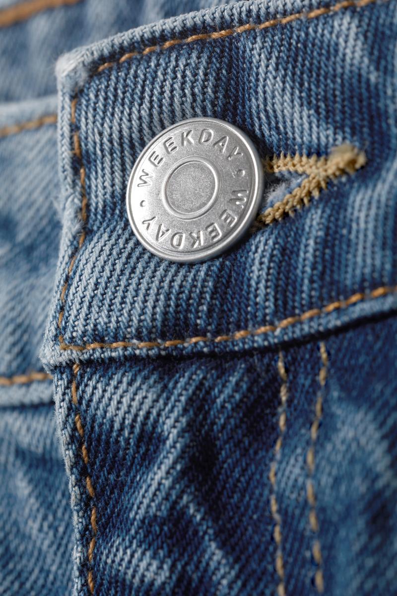 float high loose mom jeans - Harper Blue | Weekday GB