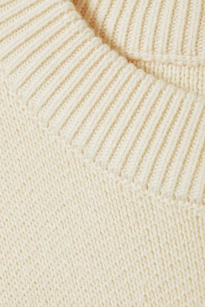 john oversized sweater - White | Weekday EU