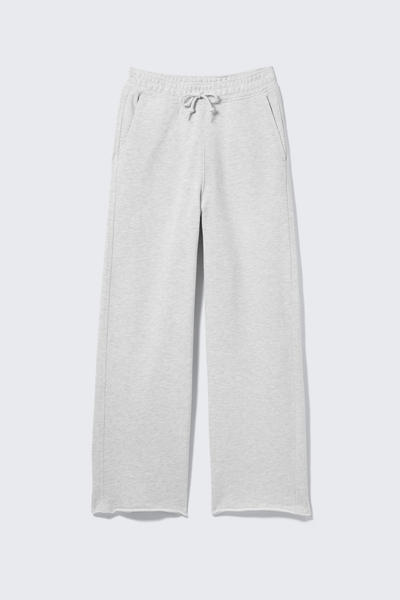 astro loose terry sweatpants - Light Dusty Grey | Weekday WW