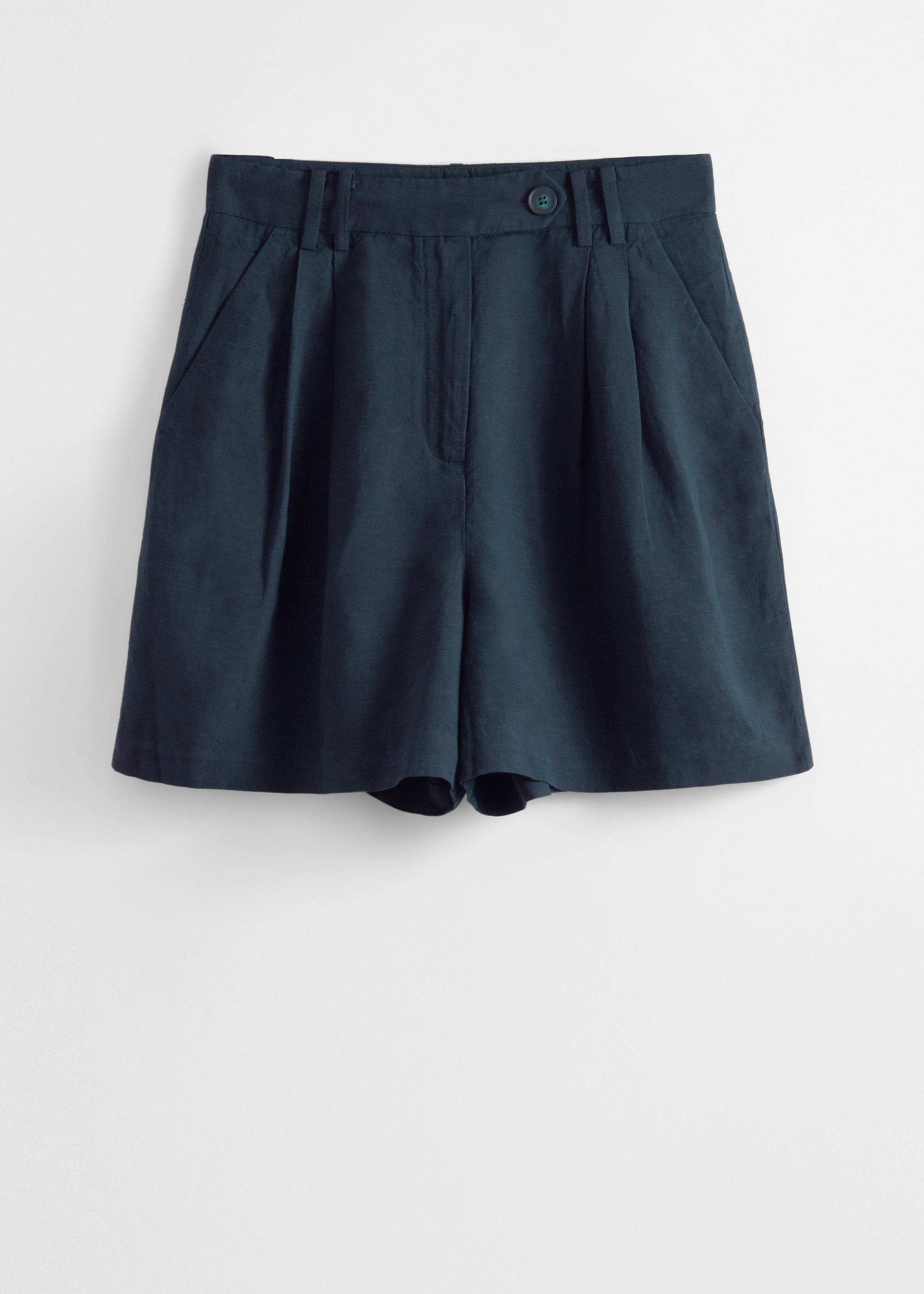 Tailored Shorts - Navy - Shorts - & Other Stories US