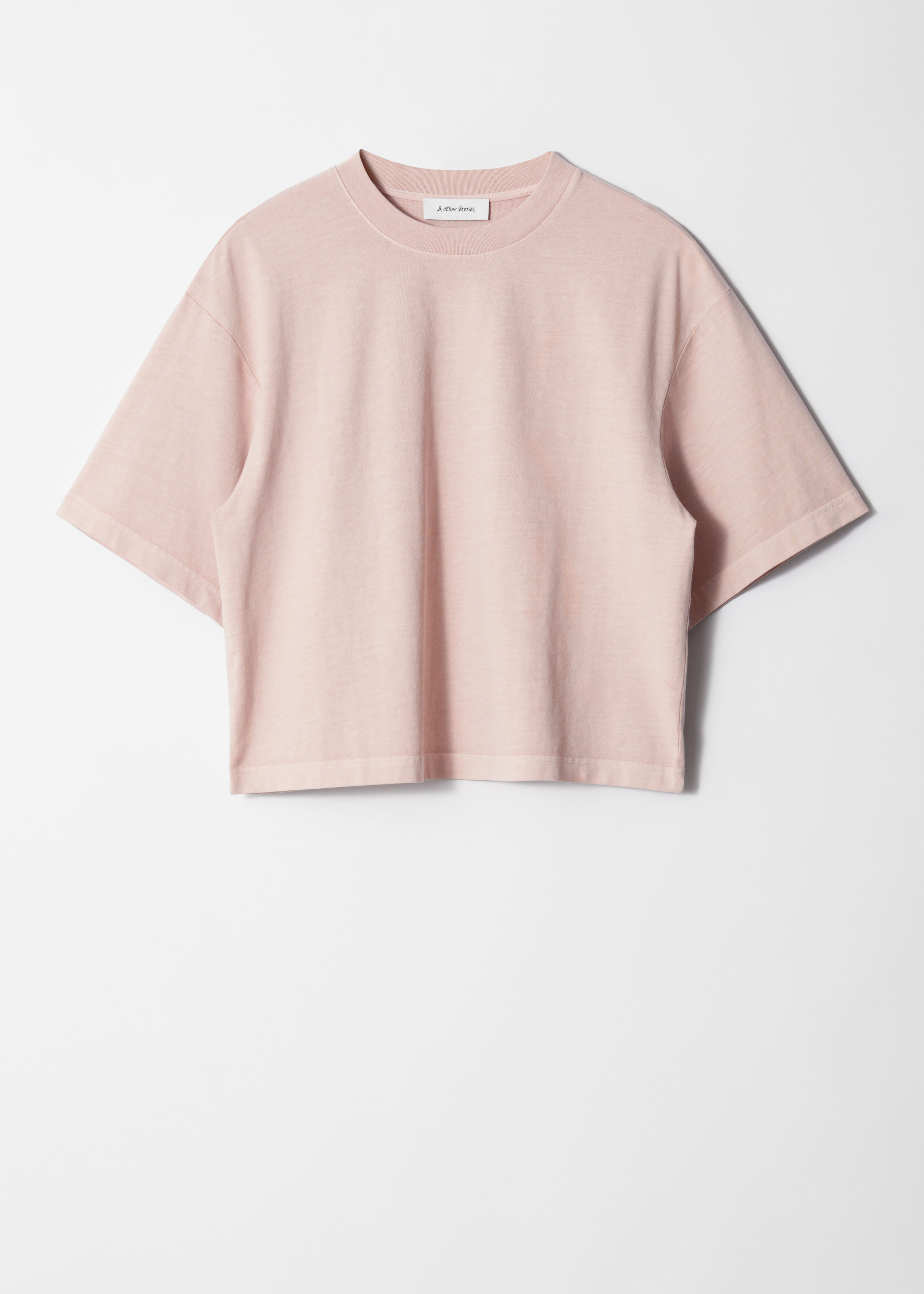 Boxy T-Shirt - Dusty Pink - T-shirts - & Other Stories NL