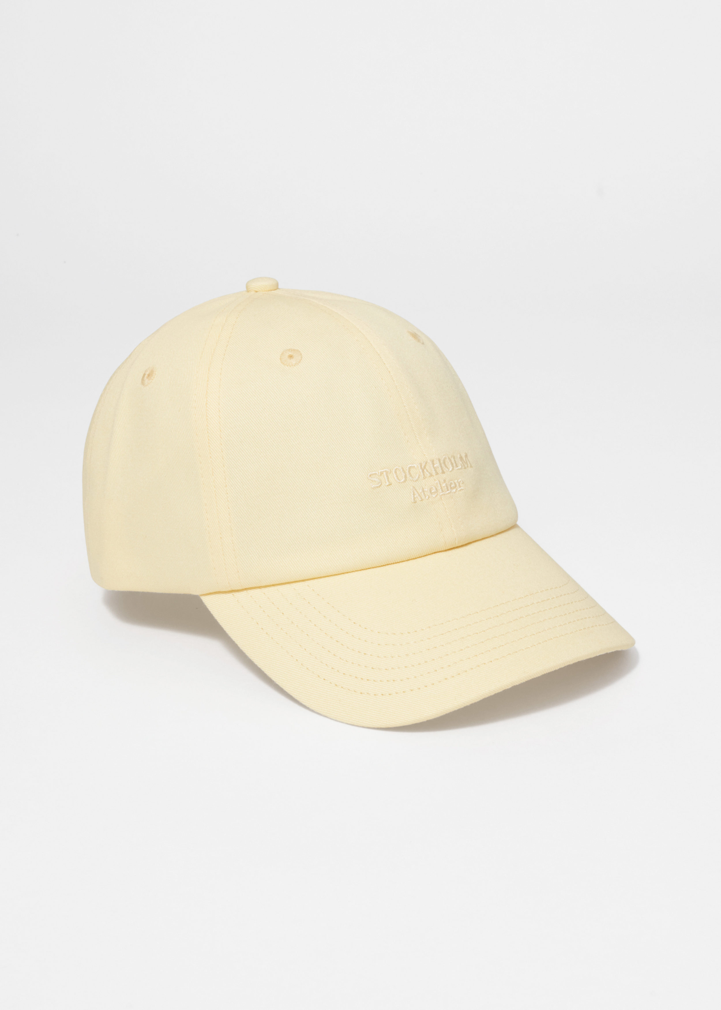 Embroidered Baseball Cap - Light Yellow/Stockholm Atelier - & Other ...