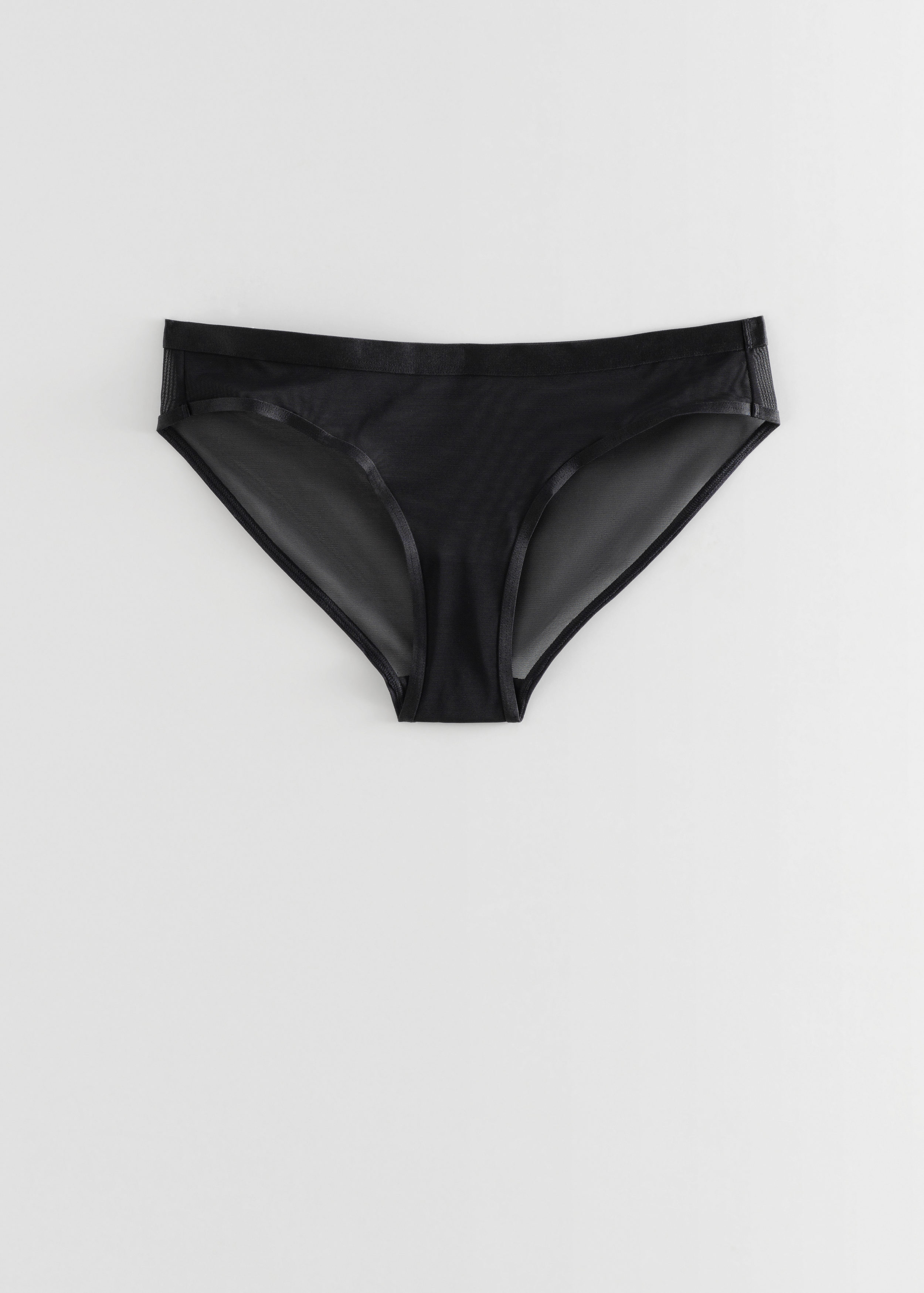 Sheer Mesh Briefs - Black - Clothing - & Other Stories BE