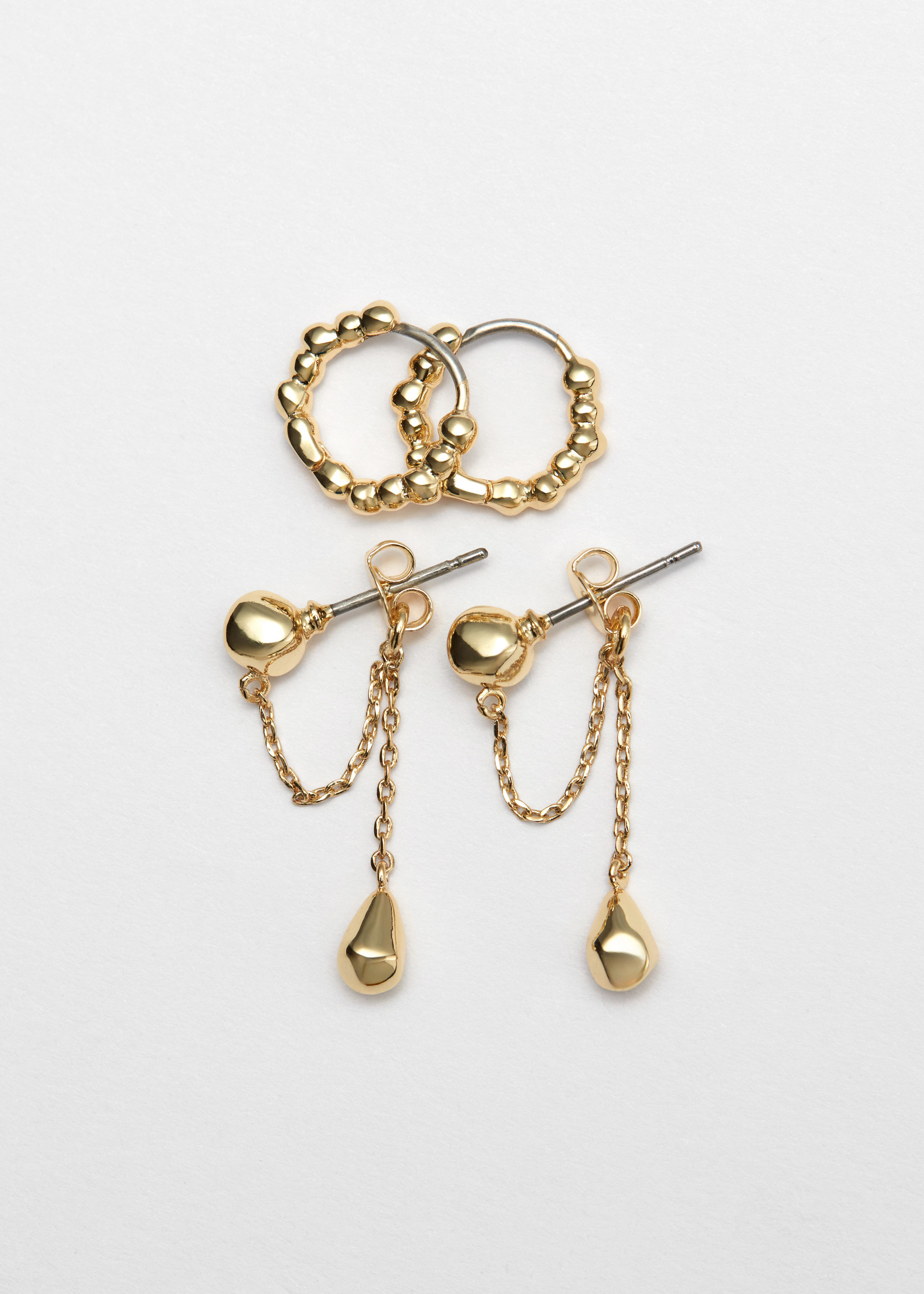 Chain Earrings Set - Gold - Accessories - & Other Stories GG