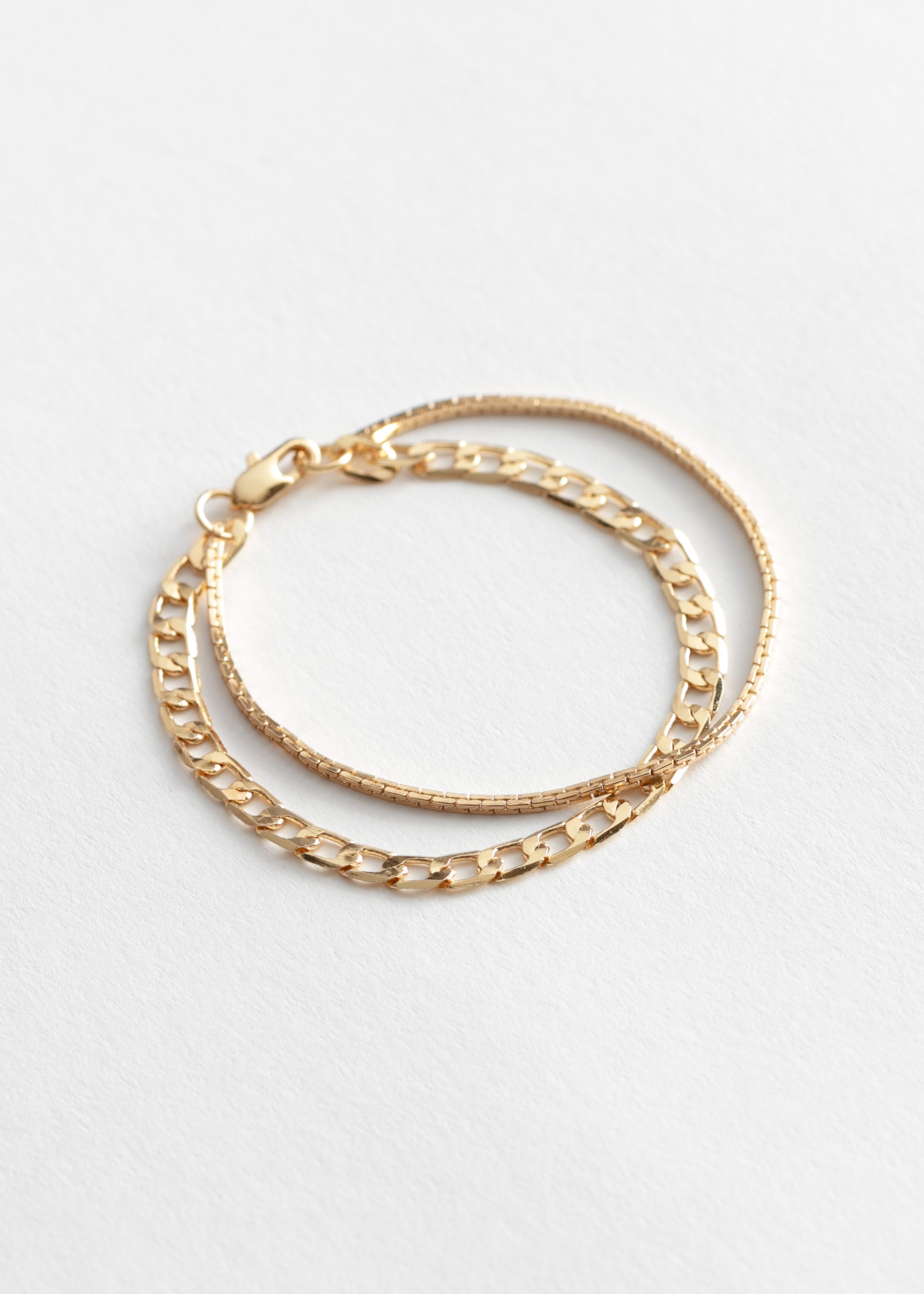 Duo Chain Bracelet - Gold - Accessories - & Other Stories BE