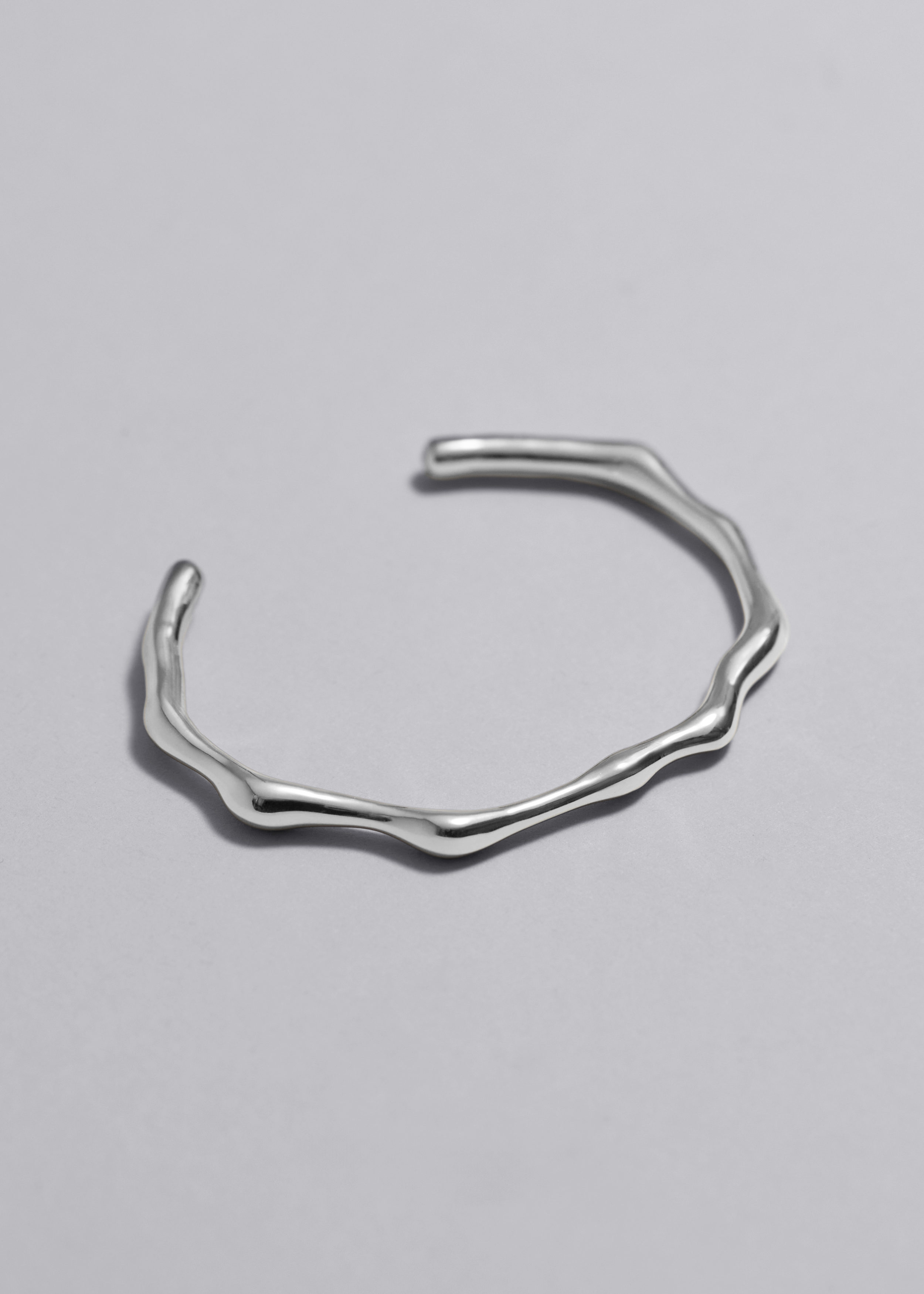 Wave Cuff Bracelet - Silver - Accessories - & Other Stories GB