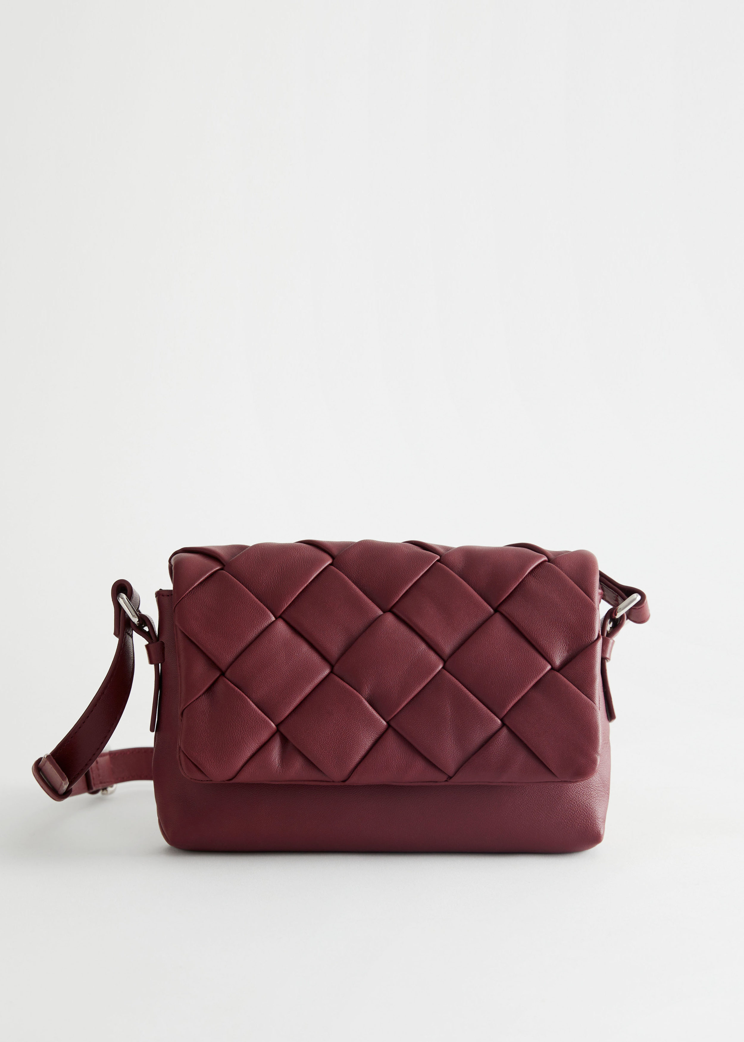 & Other Stories Braided Leather Crossbody Bag | King's Cross