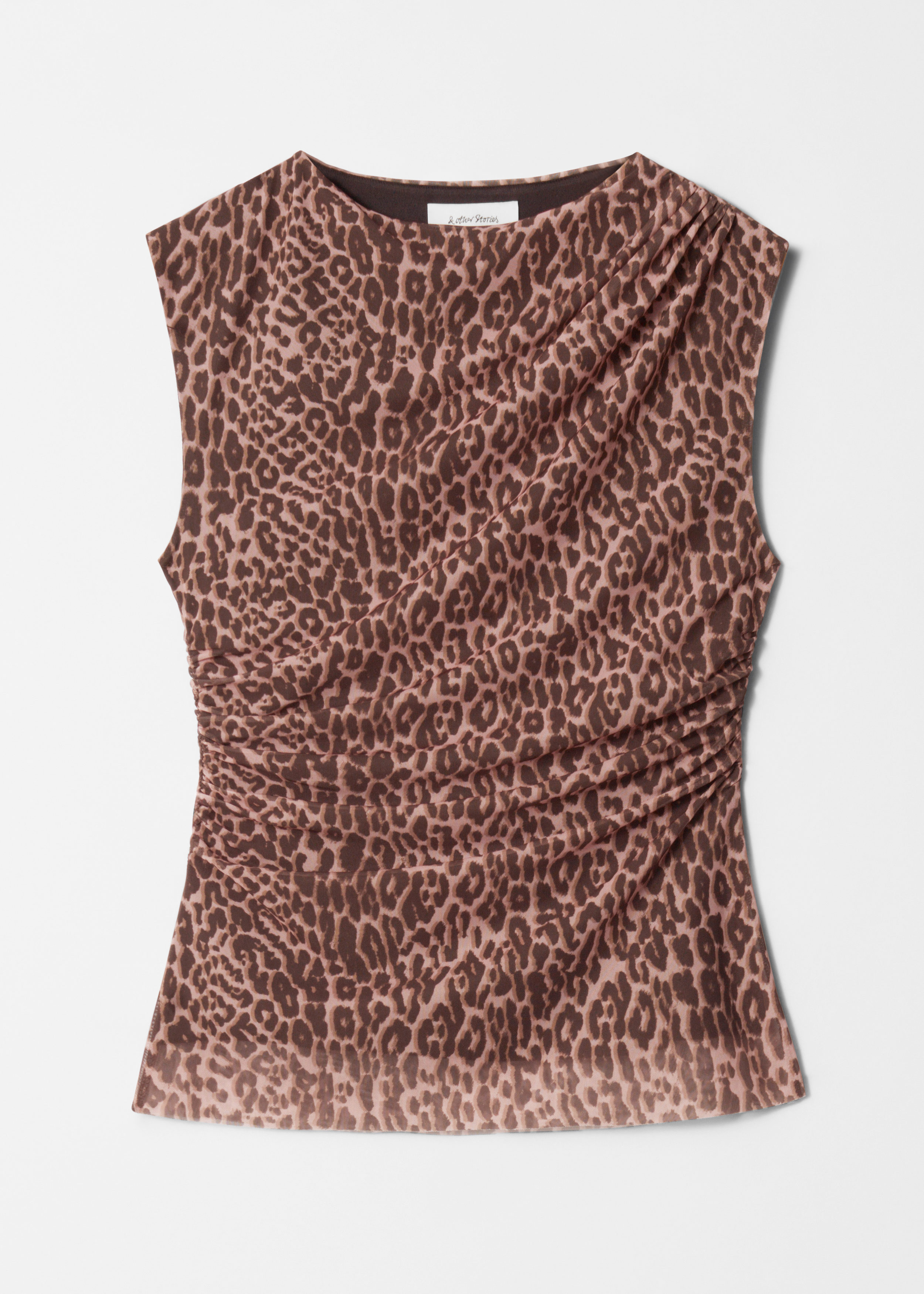 Draped Top - Leopard Print - Tops - & Other Stories DE