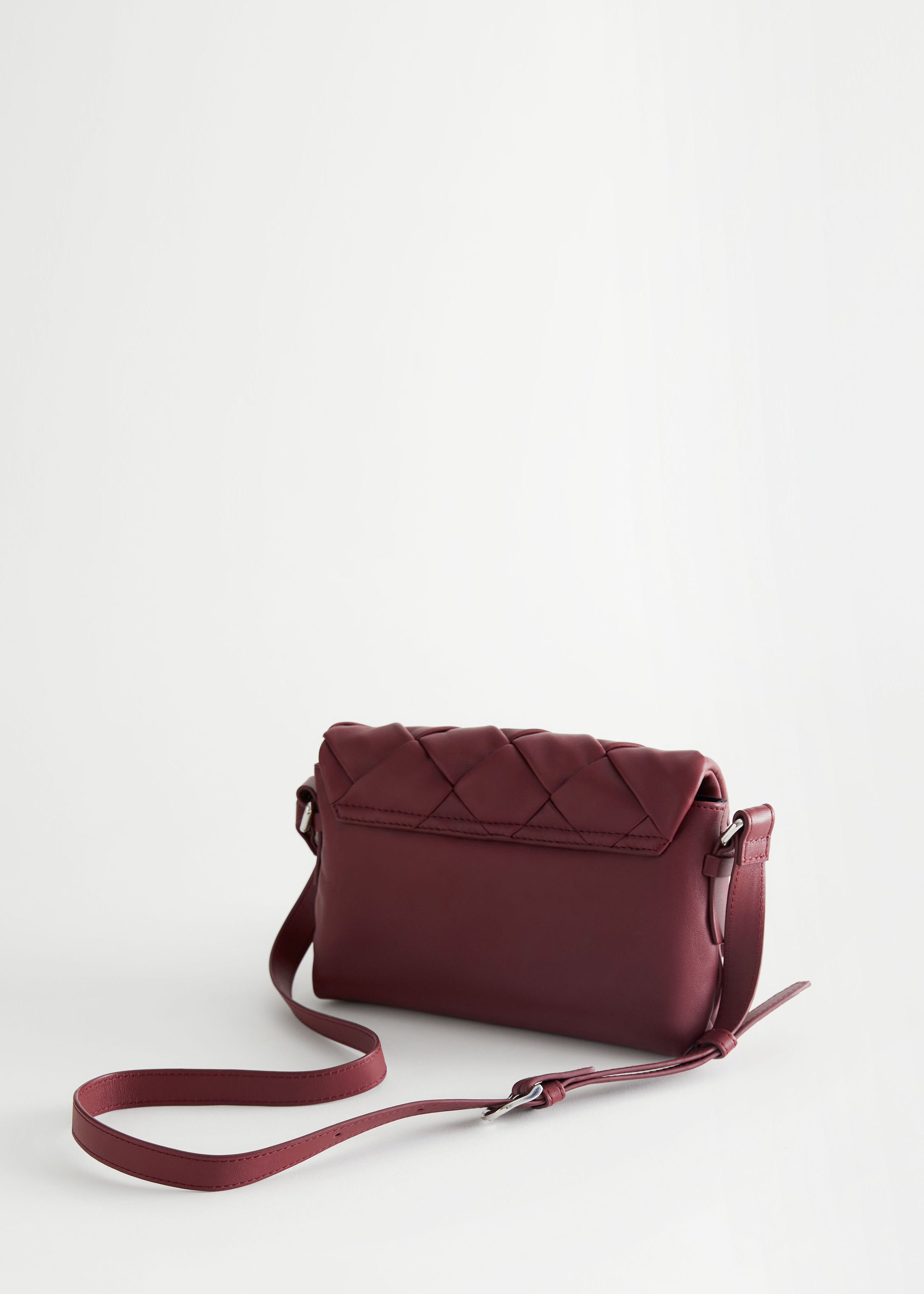 & Other Stories Braided Leather Crossbody Bag | King's Cross