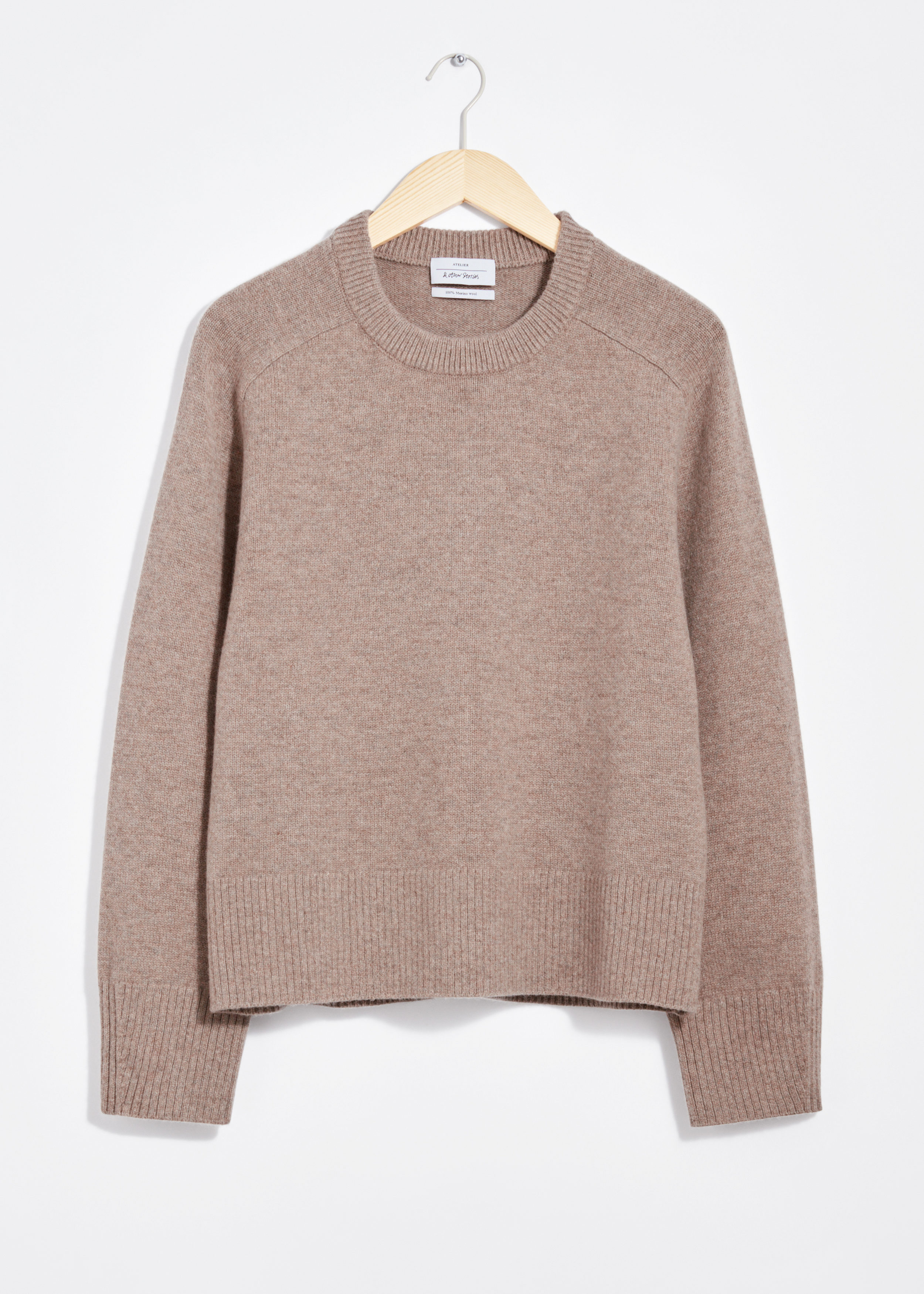 Merino Knit Jumper - Mole - Sweaters - & Other Stories DE