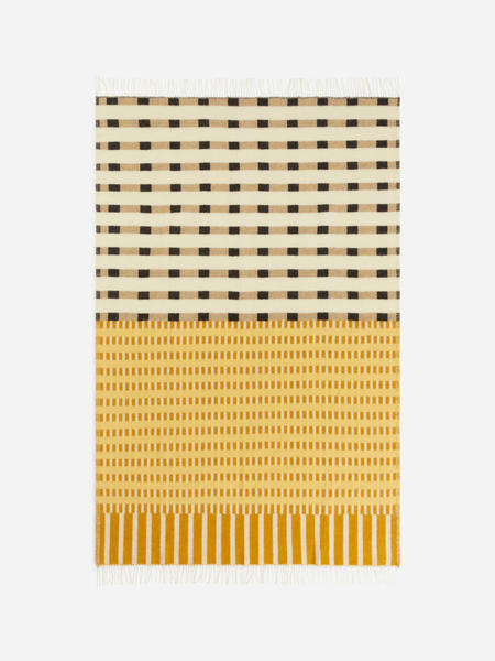 Klippan Wool Blanket – Yellow/Beige – Homeware – ARKET DK