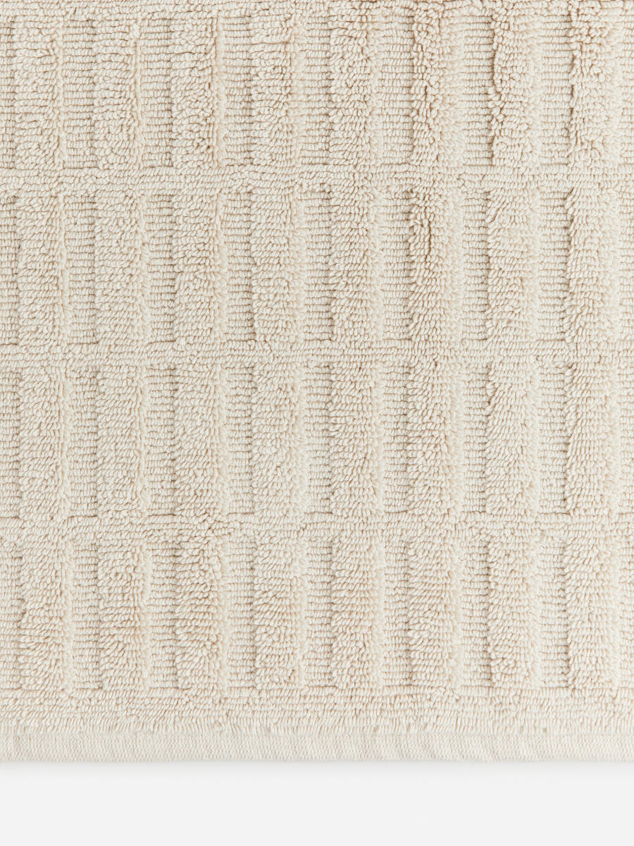 Cotton Bath Mat – Beige – Homeware – ARKET DK