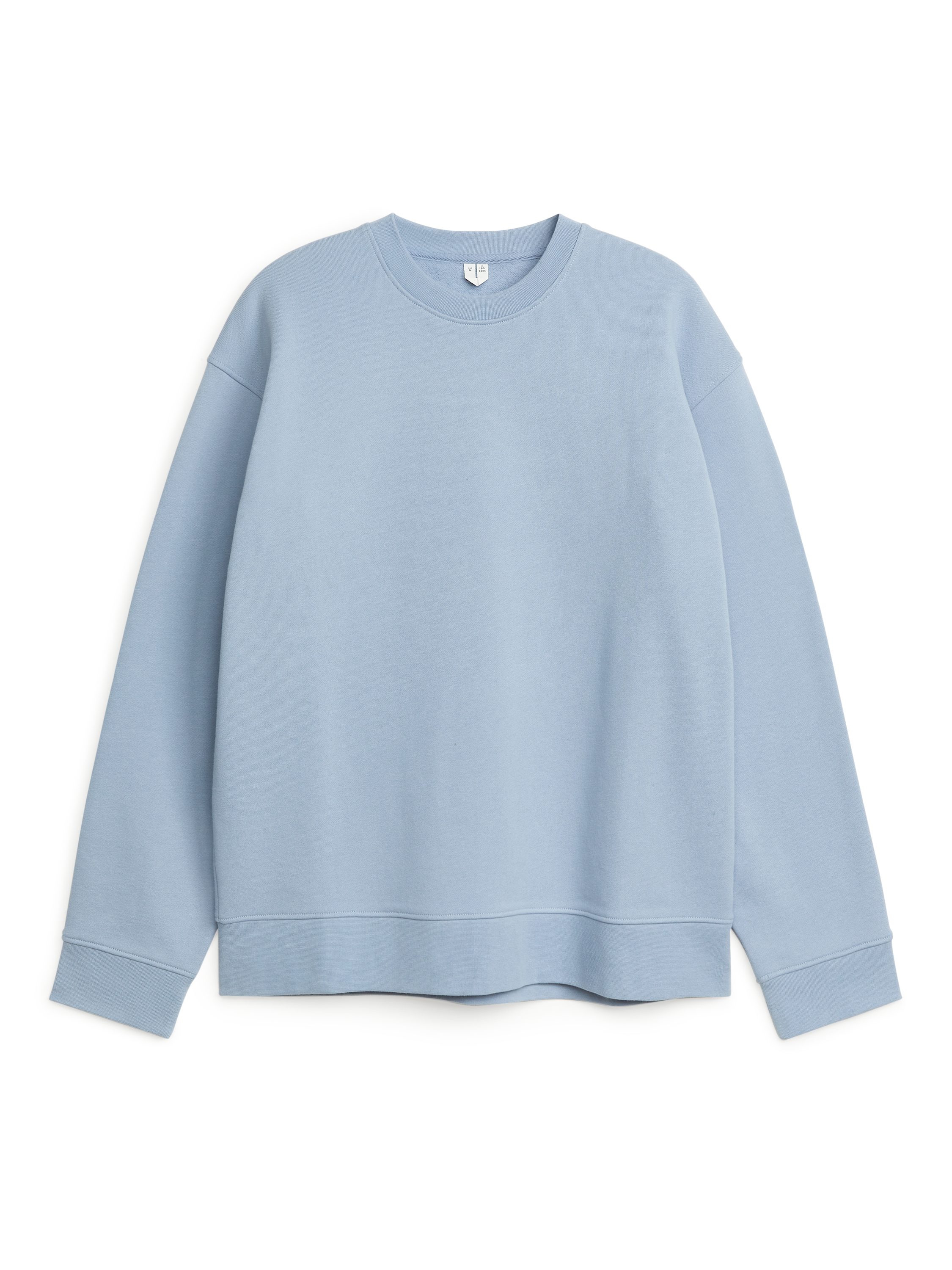 Sudadera de rizo francés holgada – Azul claro – ARKET ES