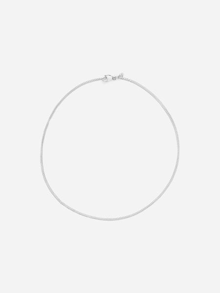 Thin Sterling Silver Chain Necklace – Silver – ARKET GB