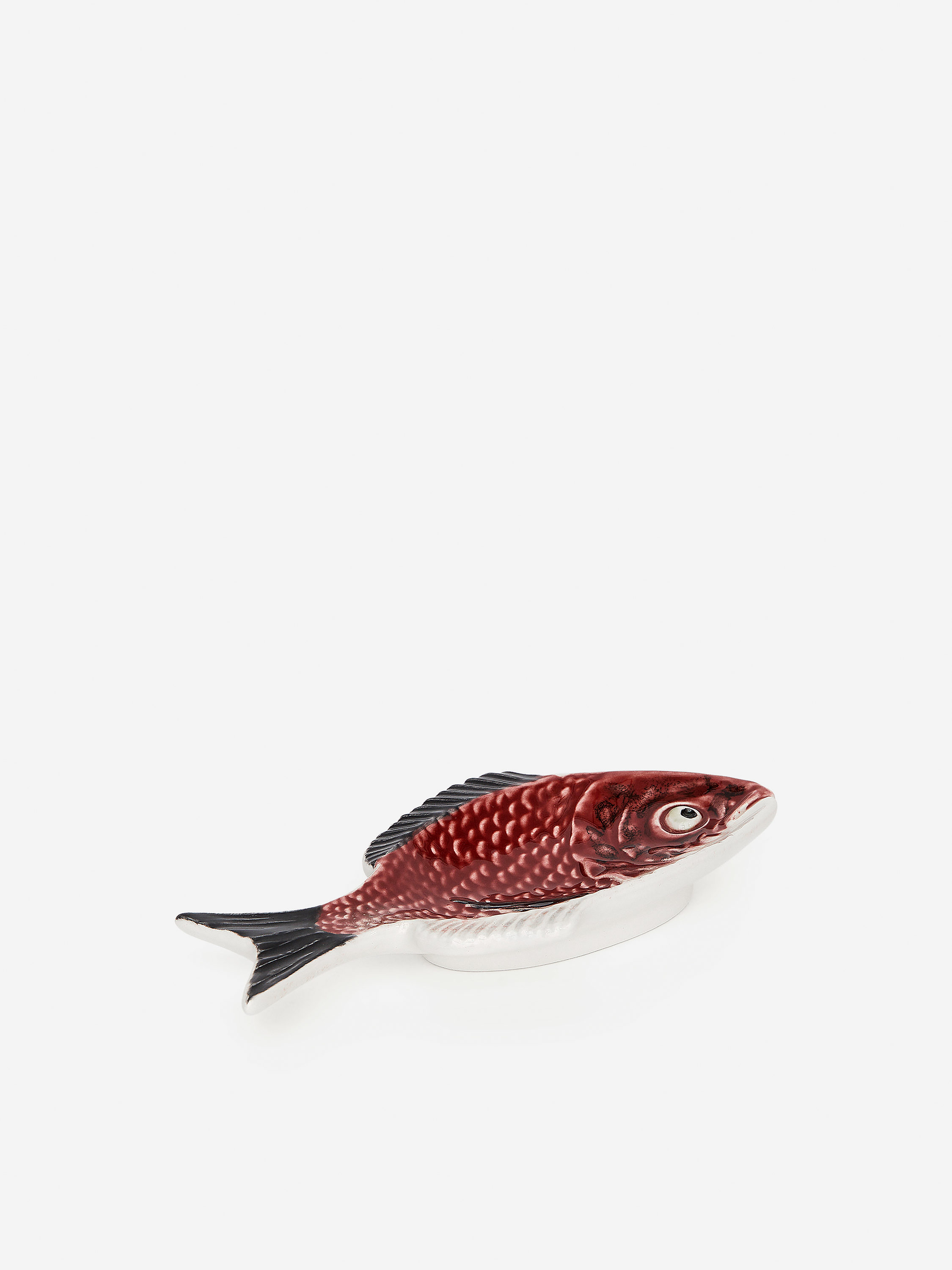 Bordallo Pinheiro Fish Platter 15 cm – Red – ARKET GB