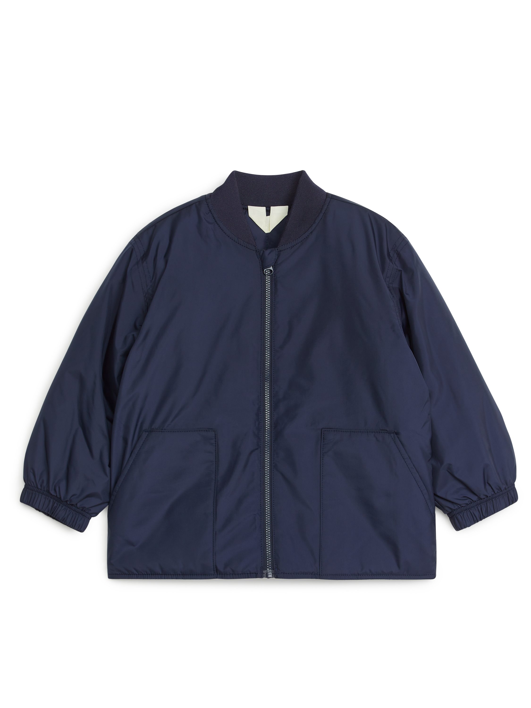 Zip Jacket – Blu scuro – Children – ARKET IT