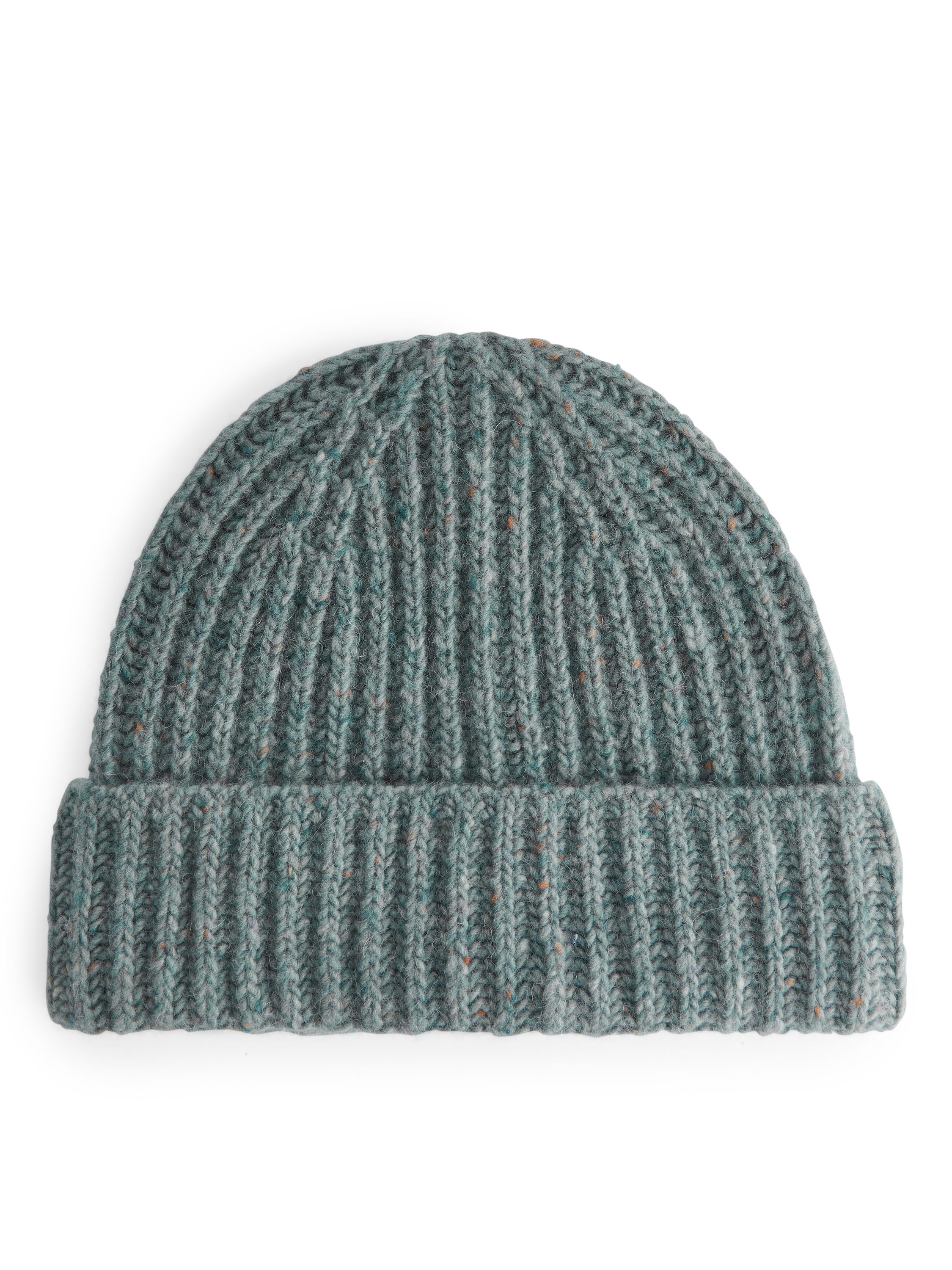 Neps Wool-Blend Beanie – Dusty Turquoise – ARKET GB