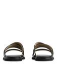 Leather Slide Sandals – Black – Men – ARKET DK