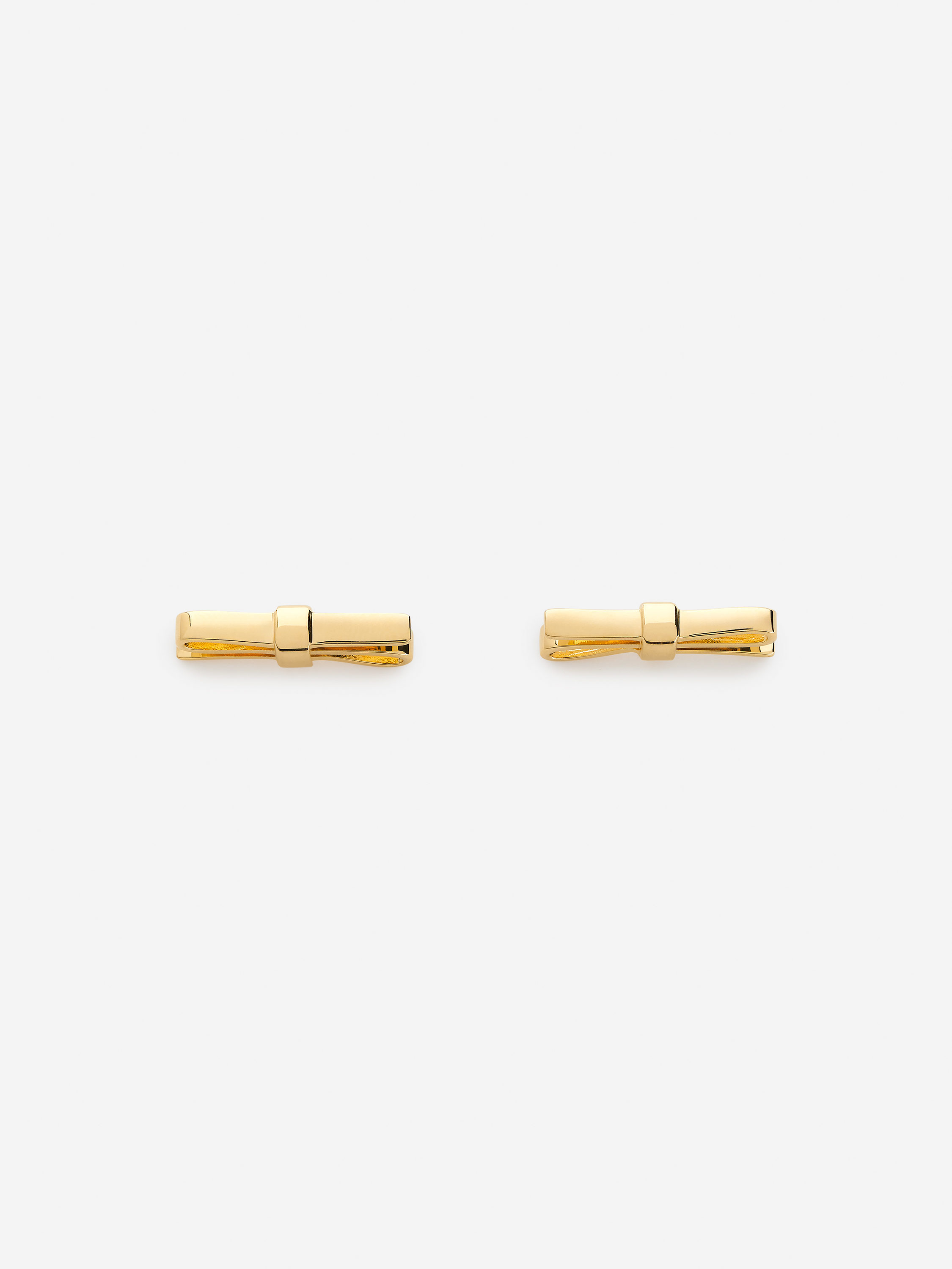 Bow Stud Earrings – Gold – Women – ARKET DK