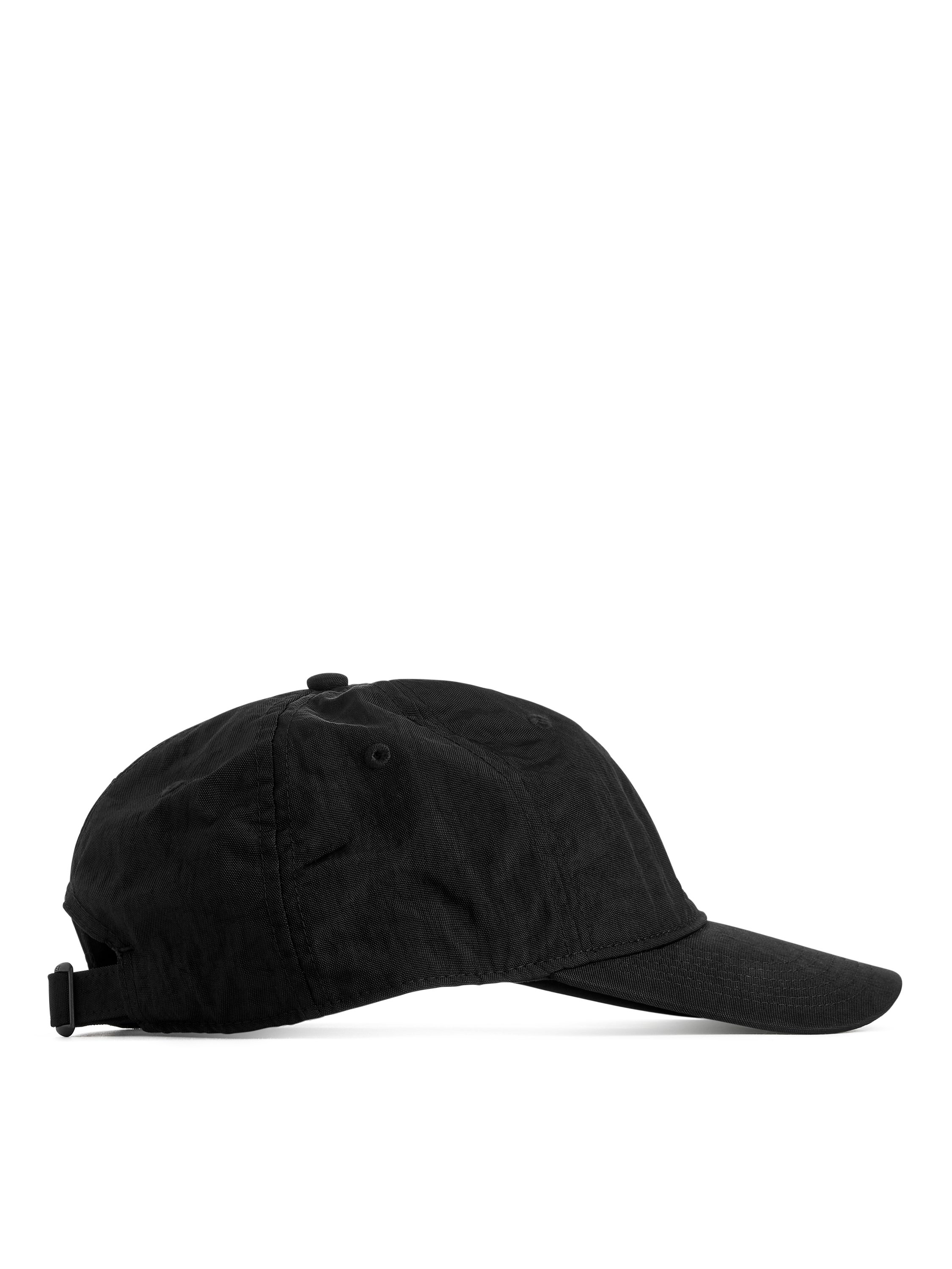 6-Panel Nylon Cap – Black – Men – ARKET SE