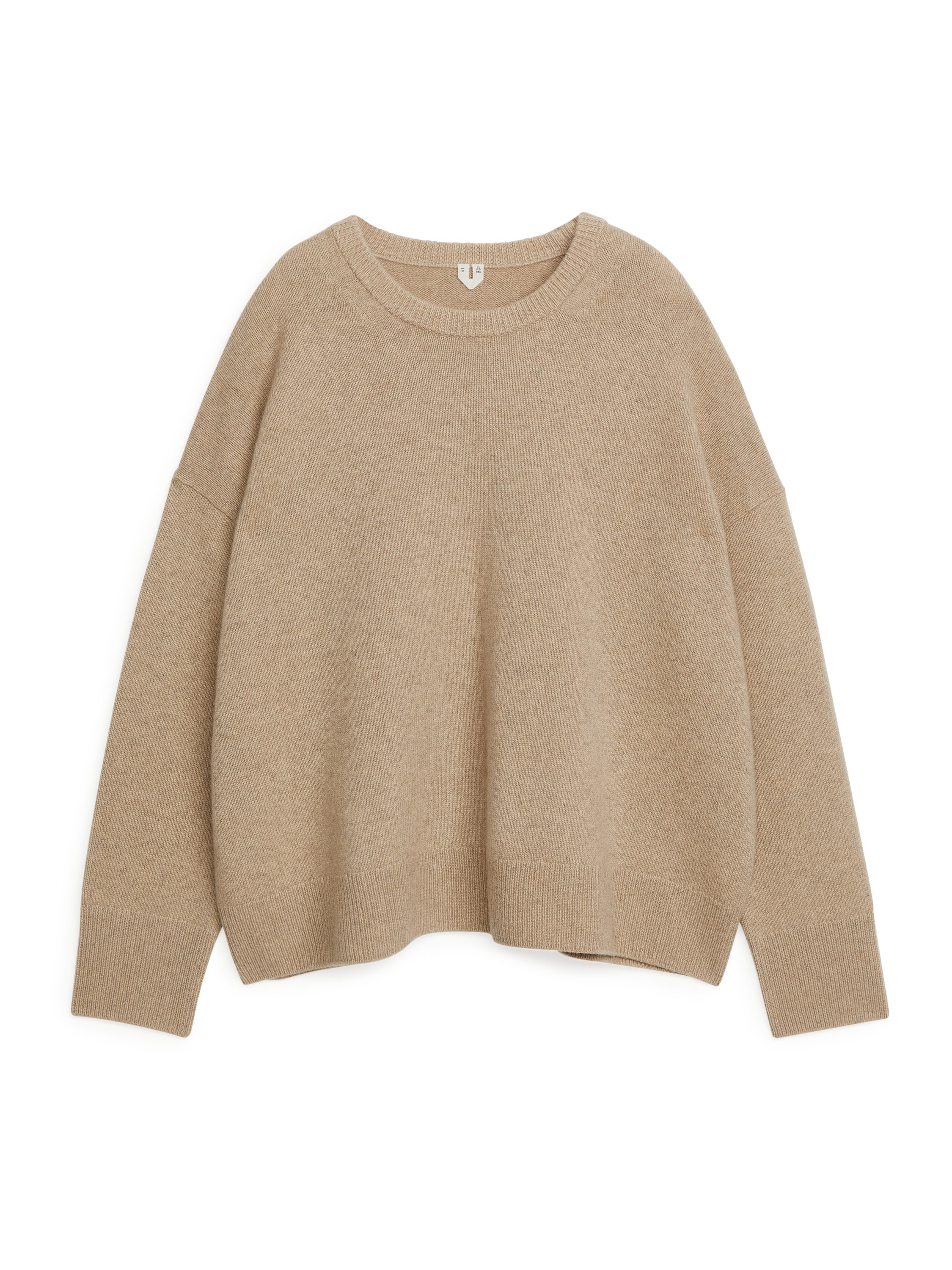 Cashmere Jumper – Beige Melange – Women – ARKET EU