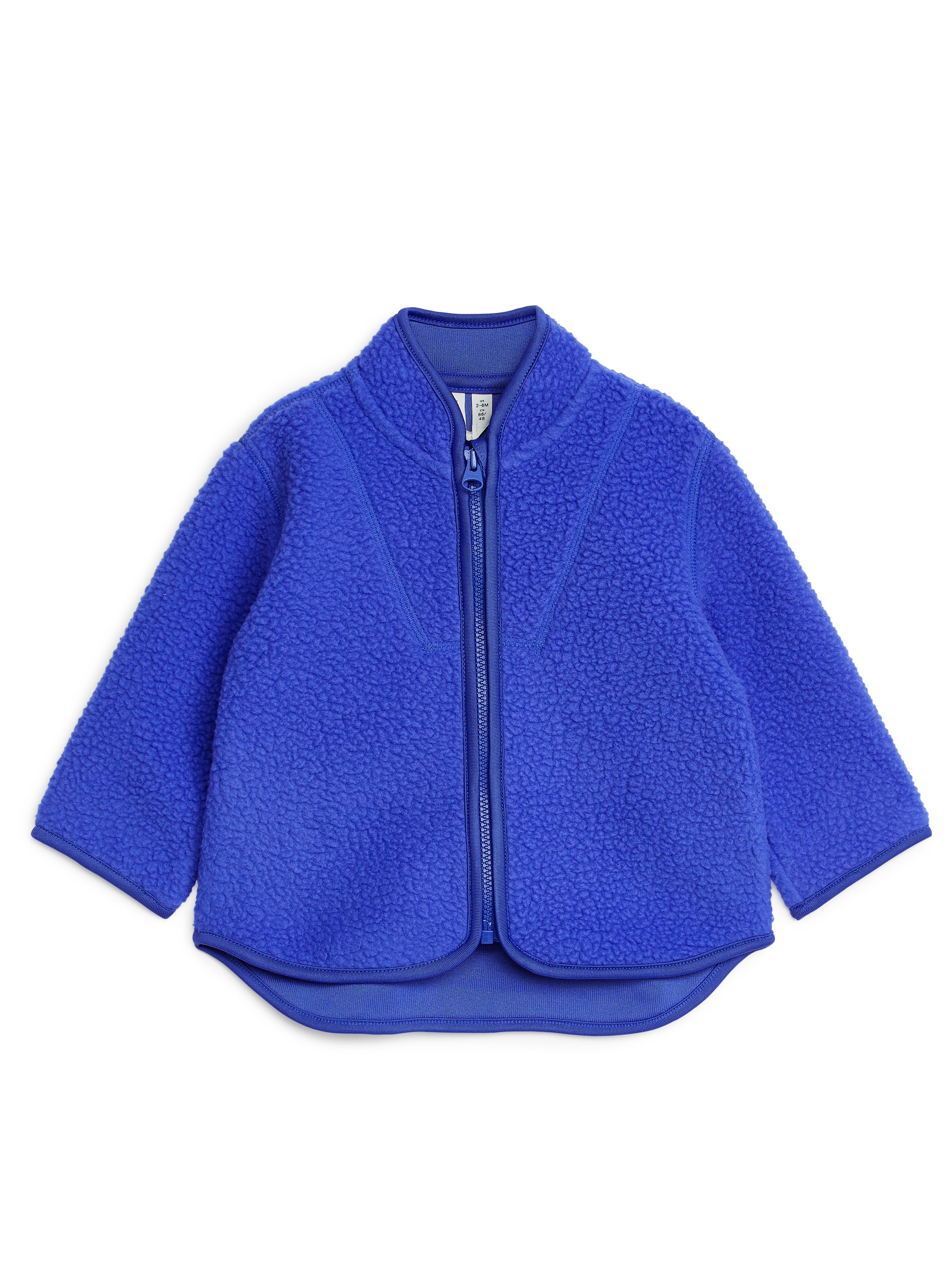 Fleece Jacket – Bright Blue – Children – ARKET NL
