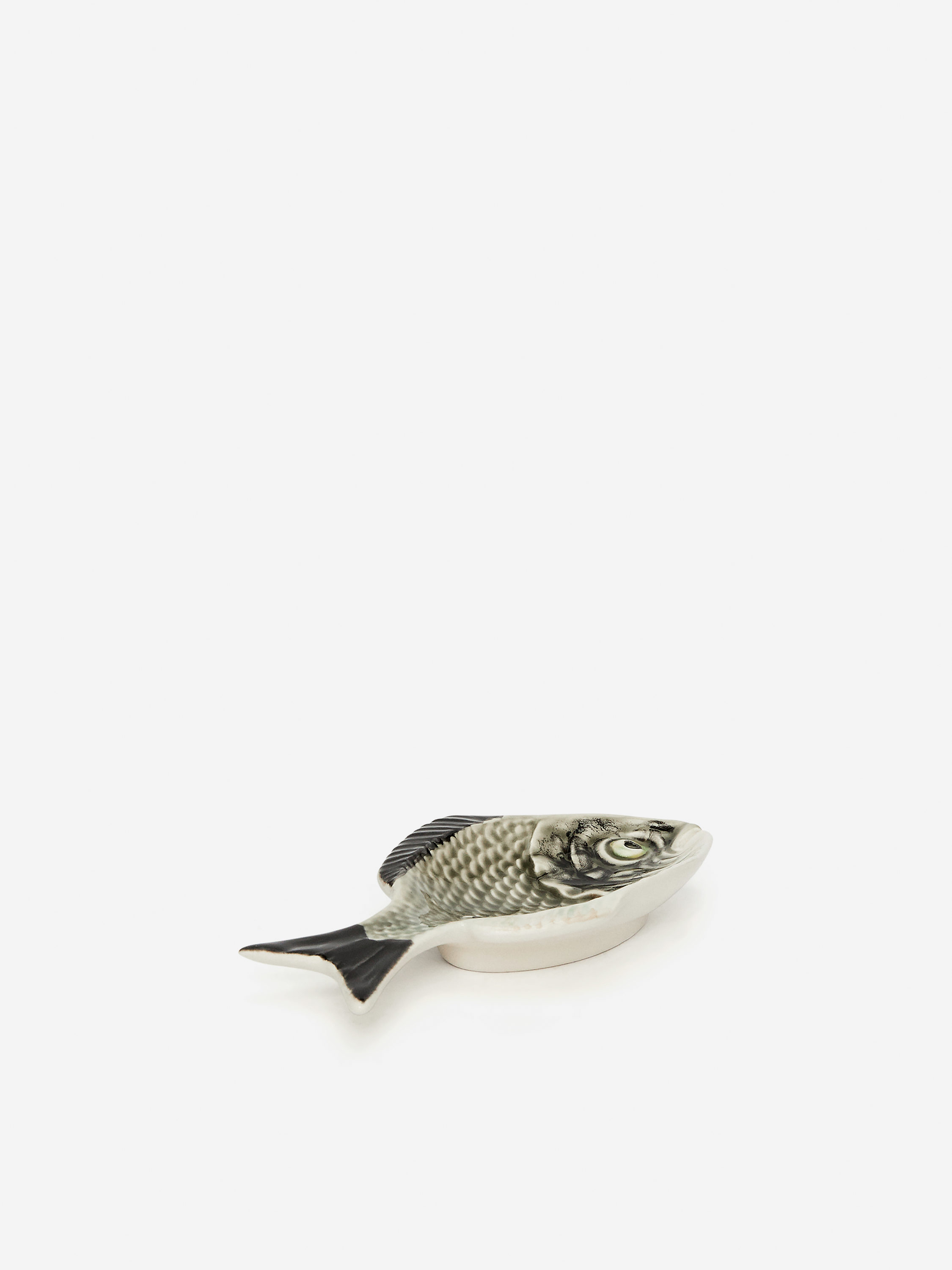 Bordallo Pinheiro Fish Platter 15 cm – Grey – ARKET GB
